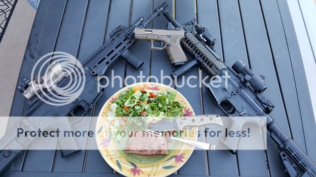 My first try at a dinner pic!! How'd I do?? - AR15.COM