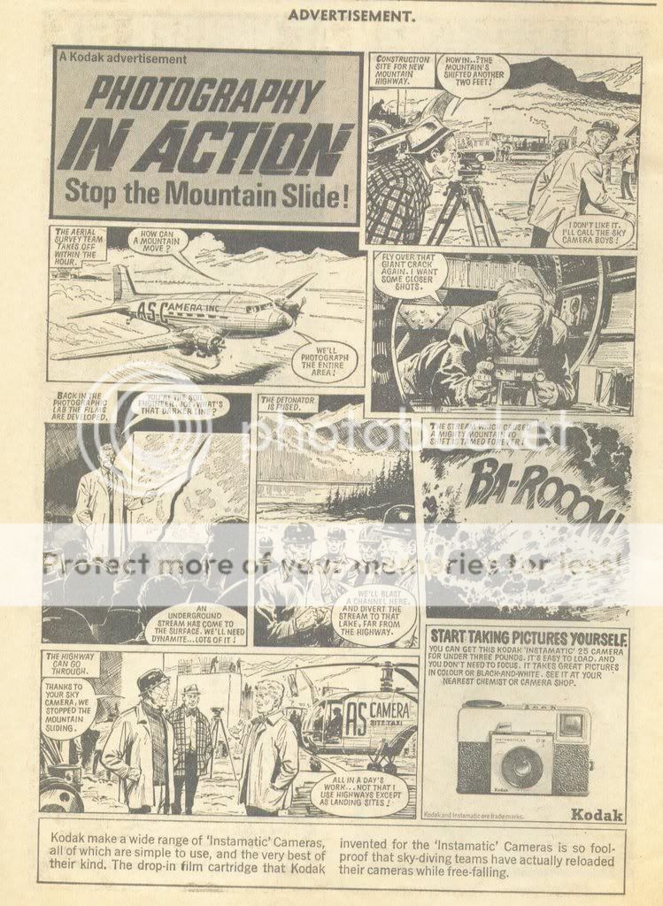 Clarks Commandos - 70s comic strip ads - Comics UK