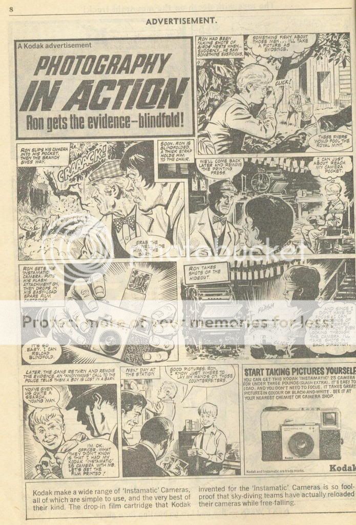 Clarks Commandos - 70s comic strip ads - Comics UK