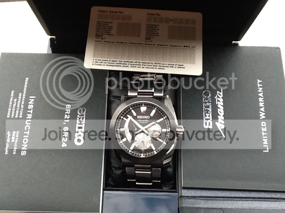FS: SEIKO ANANTA MULTI-HAND AUTOMATIC SPB019J1 SS on SS | WatchUSeek ...