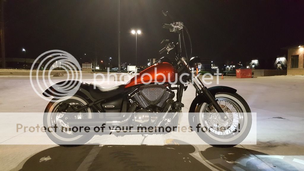 Custom steel rear fender | Kawasaki Vulcan Forum