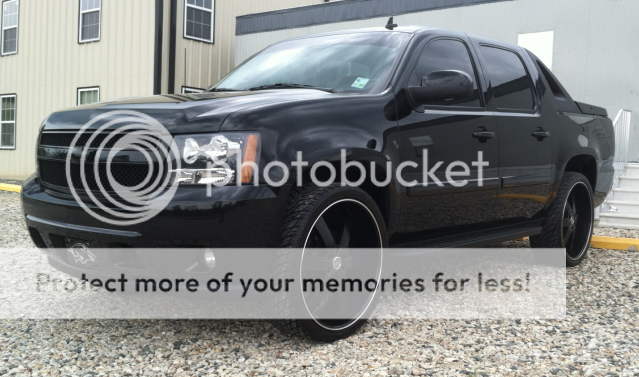Black 26s | Chevy Avalanche Fan Club of North America